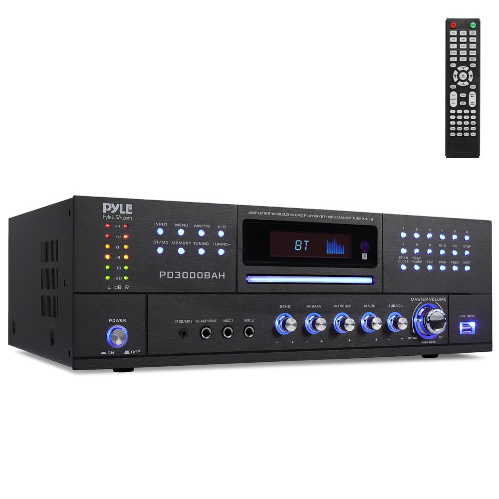 Pyle - PD3000BAH - Sound and Recording - Amplifiers - Receivers