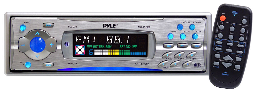 Pyle - PLCD39 - On the Road - Headunits - Stereo Receivers