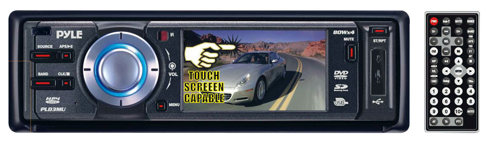 Pyle - PLD3MU - On the Road - Headunits - Stereo Receivers