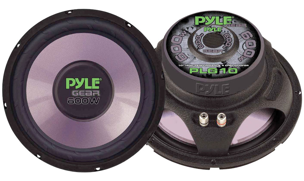 Pyle - PLG8 - On the Road - Vehicle Subwoofers