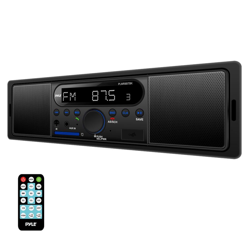Pyle - PLMR8BTBK - On the Road - Headunits - Stereo Receivers