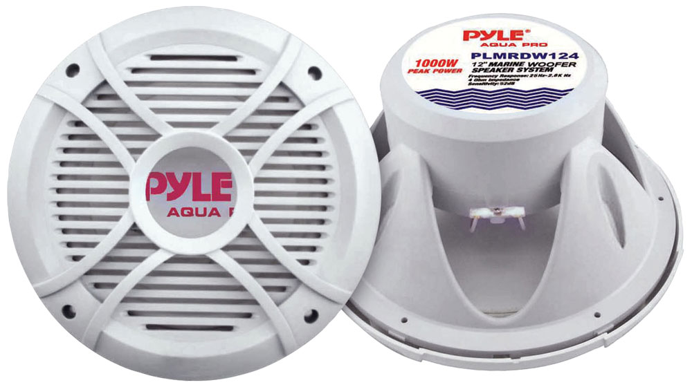 Pyle - PLMRDW104 - Marine and Waterproof - Vehicle Subwoofers