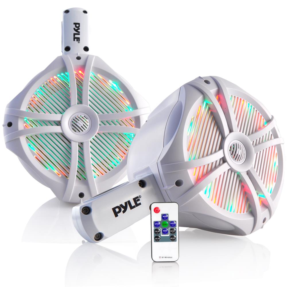 Pyle - PLMRWB85LEW - Marine and Waterproof - Vehicle Speakers - On the ...