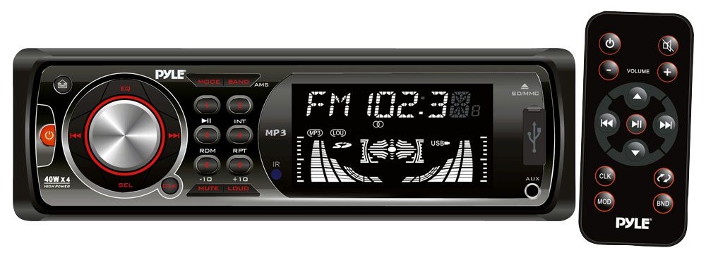 Pyle - PLR35MPD - On the Road - Headunits - Stereo Receivers