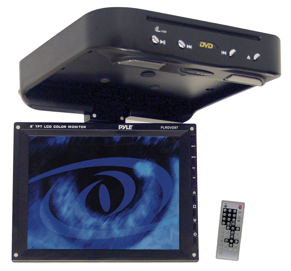 Pyle - PLRTVD87 - On the Road - Overhead Monitors - Roof Mount