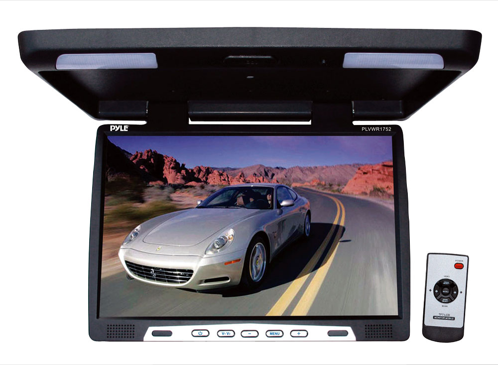 Pyle - PLVWR1752 - On the Road - Overhead Monitors - Roof Mount