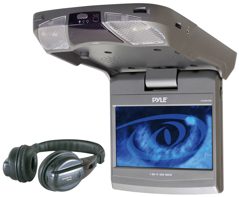 Pyle - PLVWR70IR - On the Road - Overhead Monitors - Roof Mount