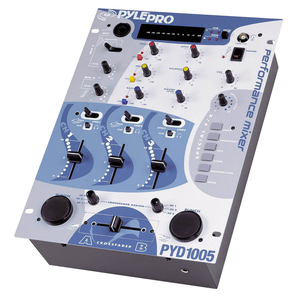 Pyle - PYD1005 - Sound and Recording - Mixers - DJ Controllers Pyle - PYD1005 - Sound and Recording - Mixers - DJ Controllers
