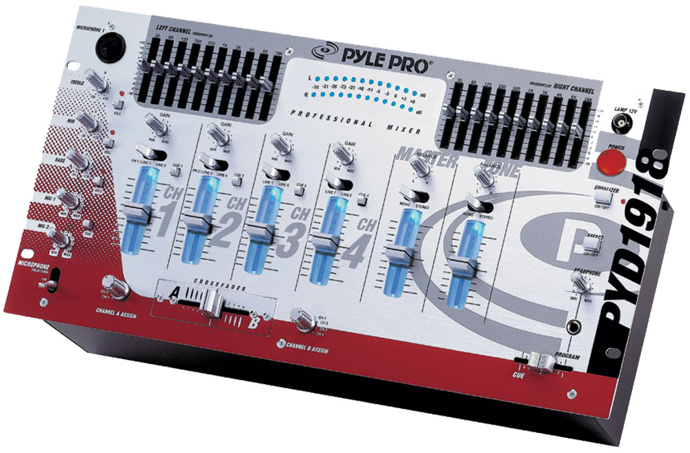 Pyle - PYD1918 - Sound and Recording - Mixers - DJ Controllers Pyle - PYD1918 - Sound and Recording - Mixers - DJ Controllers