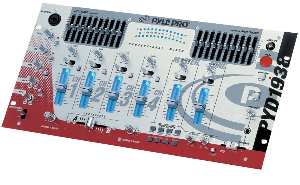 Pyle - PYD1938 - Sound and Recording - Mixers - DJ Controllers Pyle - PYD1938 - Sound and Recording - Mixers - DJ Controllers