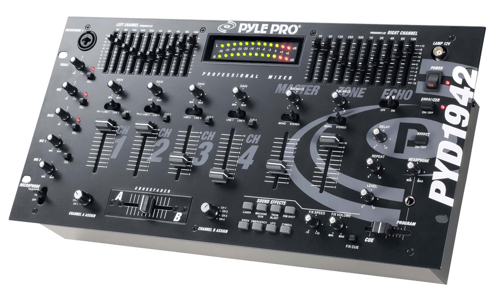 Pyle - PYD1942 - Sound and Recording - Mixers - DJ Controllers Pyle - PYD1942 - Sound and Recording - Mixers - DJ Controllers
