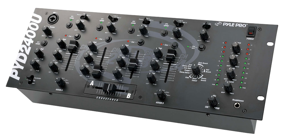 Pyle - PYD2400U - Musical Instruments - Mixers - DJ Controllers - Sound ...