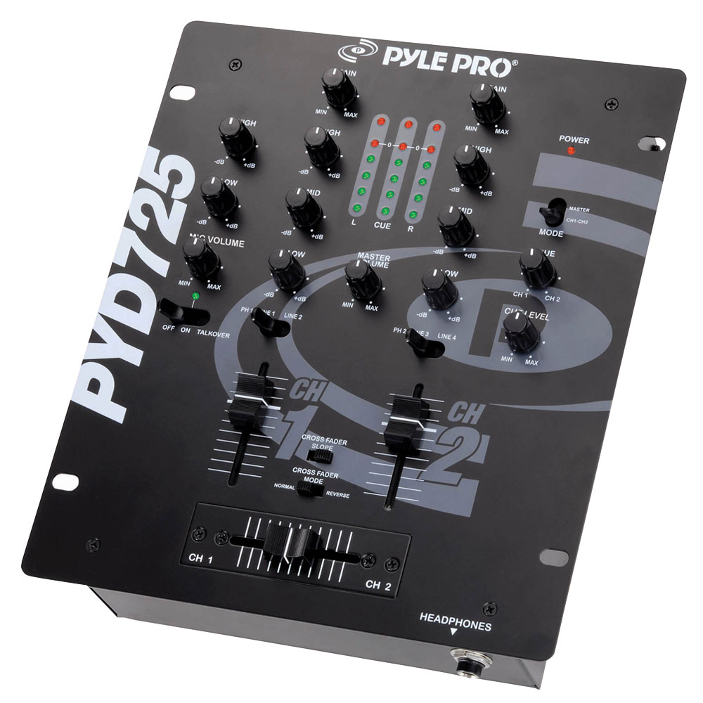 Pyle - PYD725 - Sound and Recording - Mixers - DJ Controllers Pyle - PYD725 - Sound and Recording - Mixers - DJ Controllers