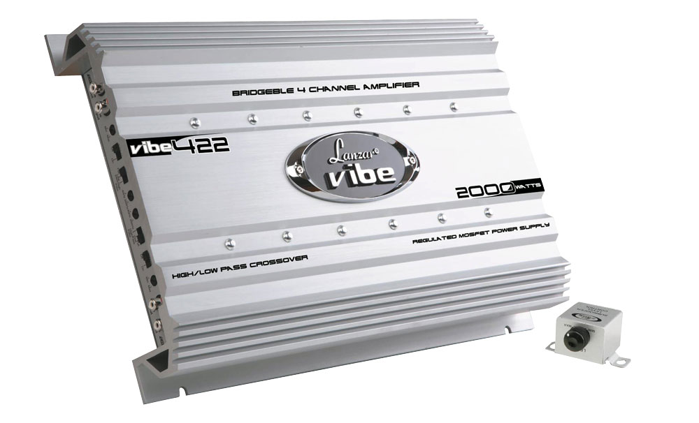 Lanzar - VIBE422 - On the Road - Vehicle Amplifiers