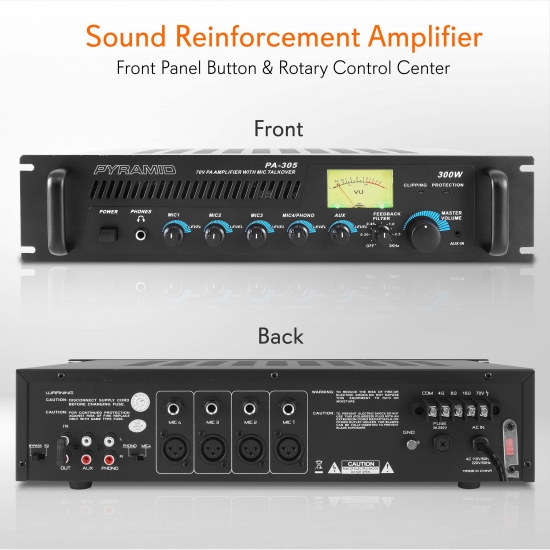 Pyramid - PA305 - Home and Office - Amplifiers - Receivers - Sound and ...