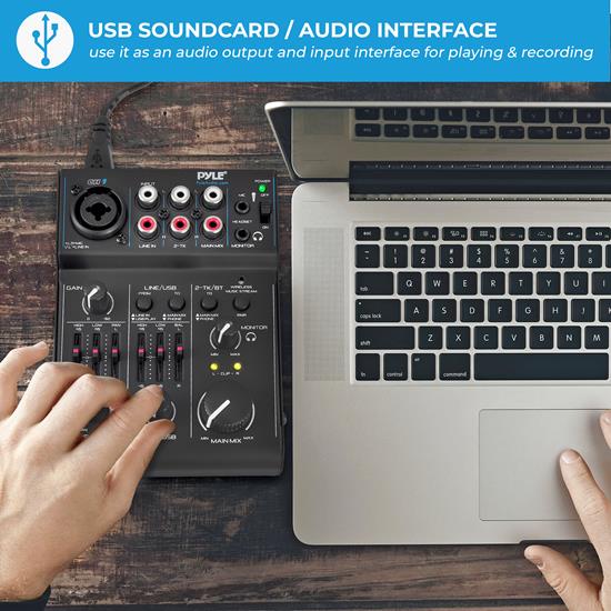 Pyle - PAD30MXUBT - Musical Instruments - Mixers - DJ Controllers ...