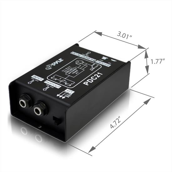 Pyle - PDC21 - Sound and Recording - Audio Processors - Sound Reinforcement