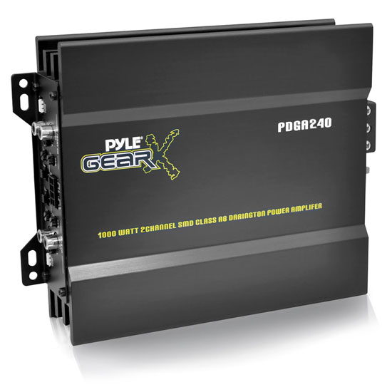 Pyle - PDGA240 - Marine and Waterproof - Vehicle Amplifiers - On the Road - Vehicle Amplifiers