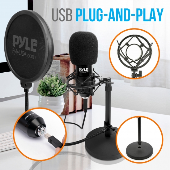 Pyle - PDMIKT120 - Home and Office - Microphones - Headsets - Musical ...