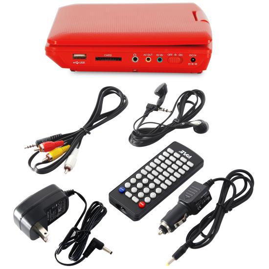 Pyle - PDV71RD - Home and Office - Portable DVD Players - Gadgets and ...