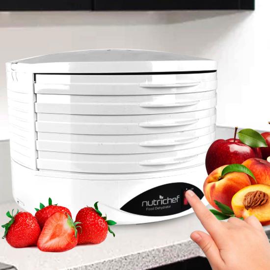 NutriChef - AZPKFD18WT - Kitchen & Cooking - Dehydrators & Steamers