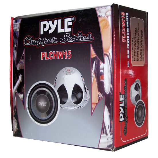 Pyle - PLCHW15 - Marine and Waterproof - Vehicle Subwoofers - On the Road - Vehicle Subwoofers