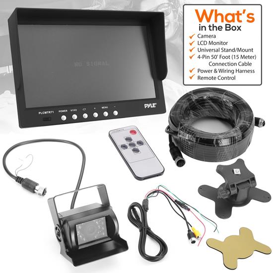 Pyle - PLCMTR71 - On the Road - Rearview Backup Cameras - Dash Cams
