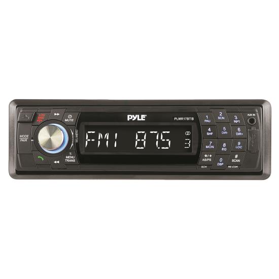 Pyle - PLMR17BTB - Marine and Waterproof - Headunits - Stereo Receivers