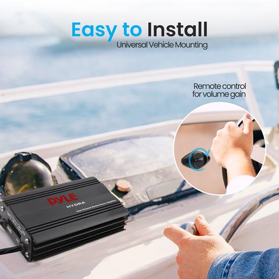 Pyle - PLMRMP3B - Marine and Waterproof - Vehicle Amplifiers - On the ...