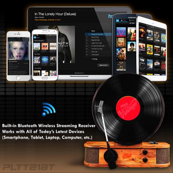 Pyle - PLTT21BT - Home and Office - Turntables - Phonographs - Musical ...