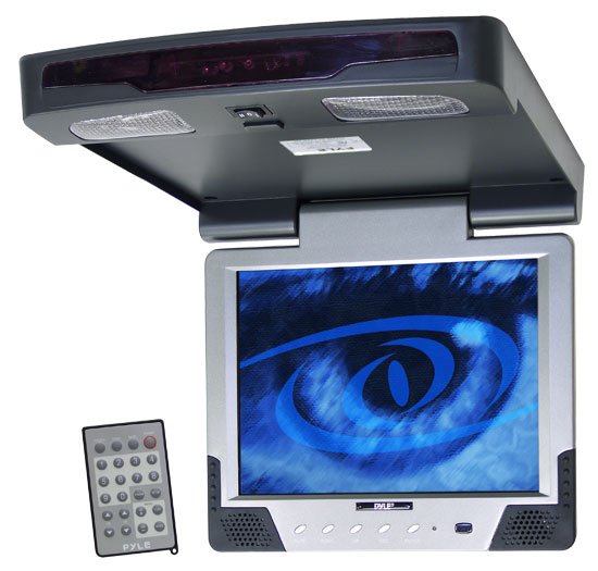 Pyle - PLVW1040R - On the Road - Overhead Monitors - Roof Mount