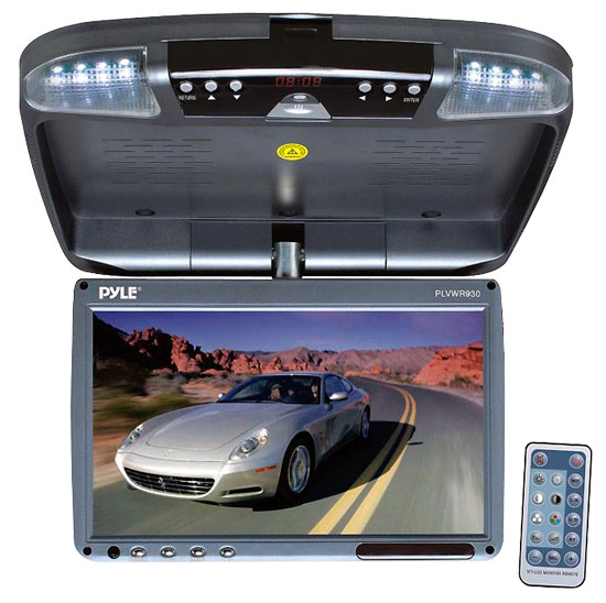 Pyle - PLVWR930 - On the Road - Overhead Monitors - Roof Mount