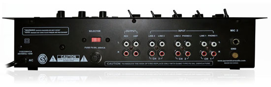 Pyramid - PM4800SFX - Sound and Recording - Mixers - DJ Controllers