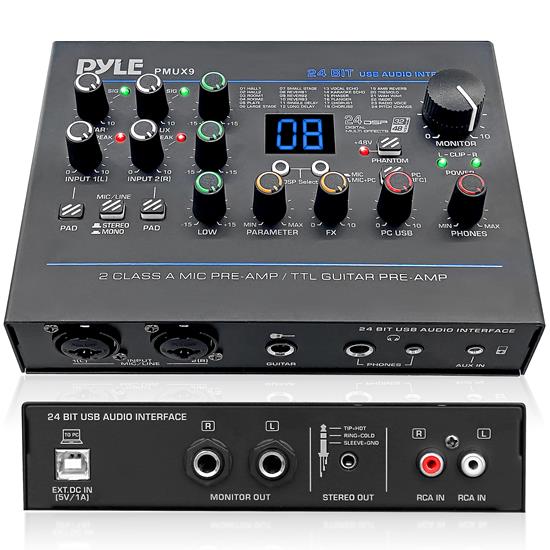 Pyle - PMUX9 - Musical Instruments - Mixers - DJ Controllers - Sound ...