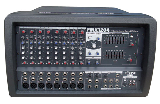 Pyle - PMX1204 - Sound and Recording - Mixers - DJ Controllers