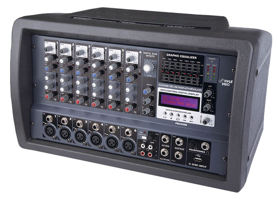 Pyle - PMX408M - Sound and Recording - Mixers - DJ Controllers