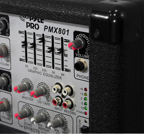 Pyle - PMX801 - Musical Instruments - Mixers - DJ Controllers - Sound ...