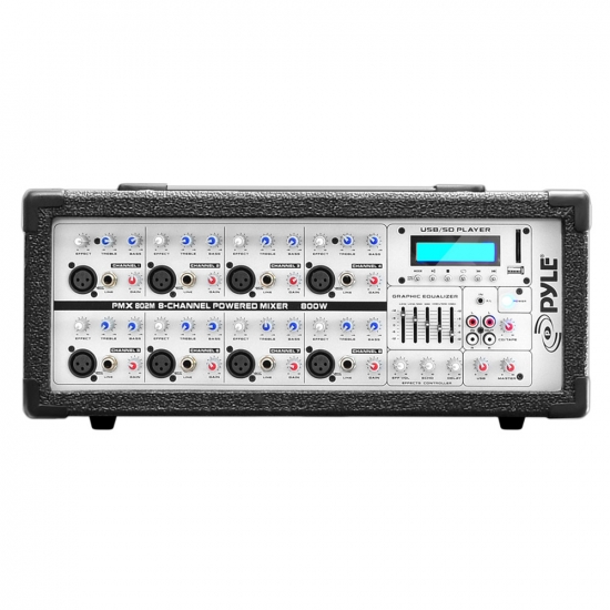 Pyle - PMX802M - Musical Instruments - Mixers - DJ Controllers - Sound ...