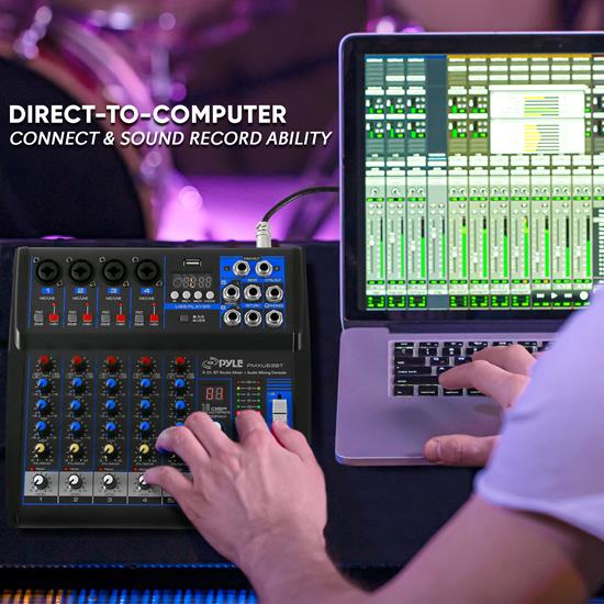 Pyle - PMXU63BT - Musical Instruments - Mixers - DJ Controllers - Sound ...