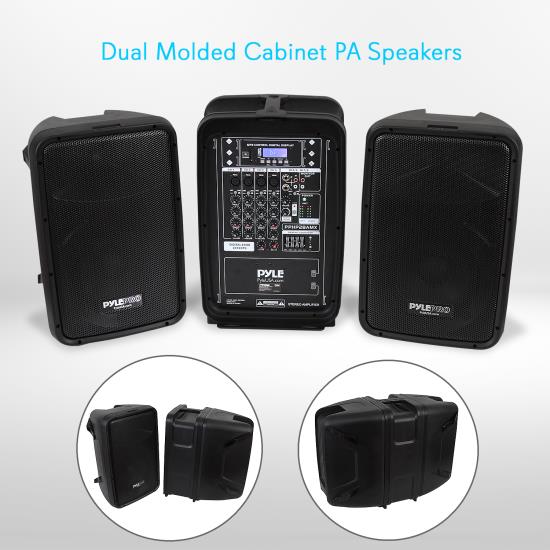 Pyle - PPHP28AMX - Home and Office - PA Loudspeakers - Cabinet Speakers ...