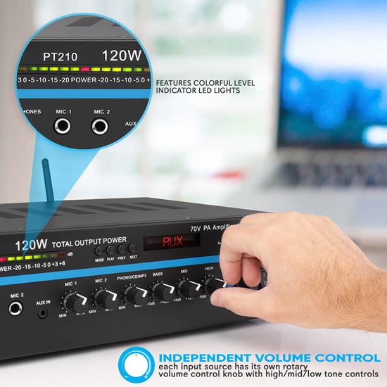 Pyle - PT210 - Home and Office - Amplifiers - Receivers - Sound and ...