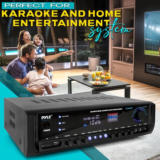 PyleHome - PT390BTU - Home and Office - Amplifiers - Receivers - Sound ...