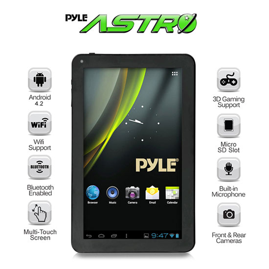 PyleHome - PTBL102BCD - Home and Office - Astro Tablet PC - Gadgets and ...