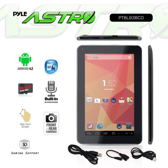 Pyle - PTBL93BCD - Home and Office - Astro Tablet PC - Gadgets and ...