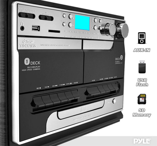 Pyle - PTTCSM70BT - Home and Office - Turntables - Phonographs ...